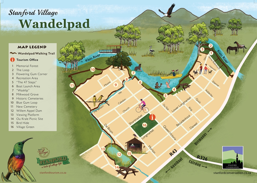 Wandelpad Map – Stanford Conservation Trust